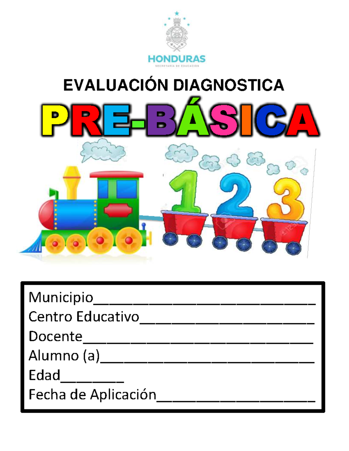 Prueba Diagnóstica de Pre-Básica 2023: Evaluación Inicial - Studocu