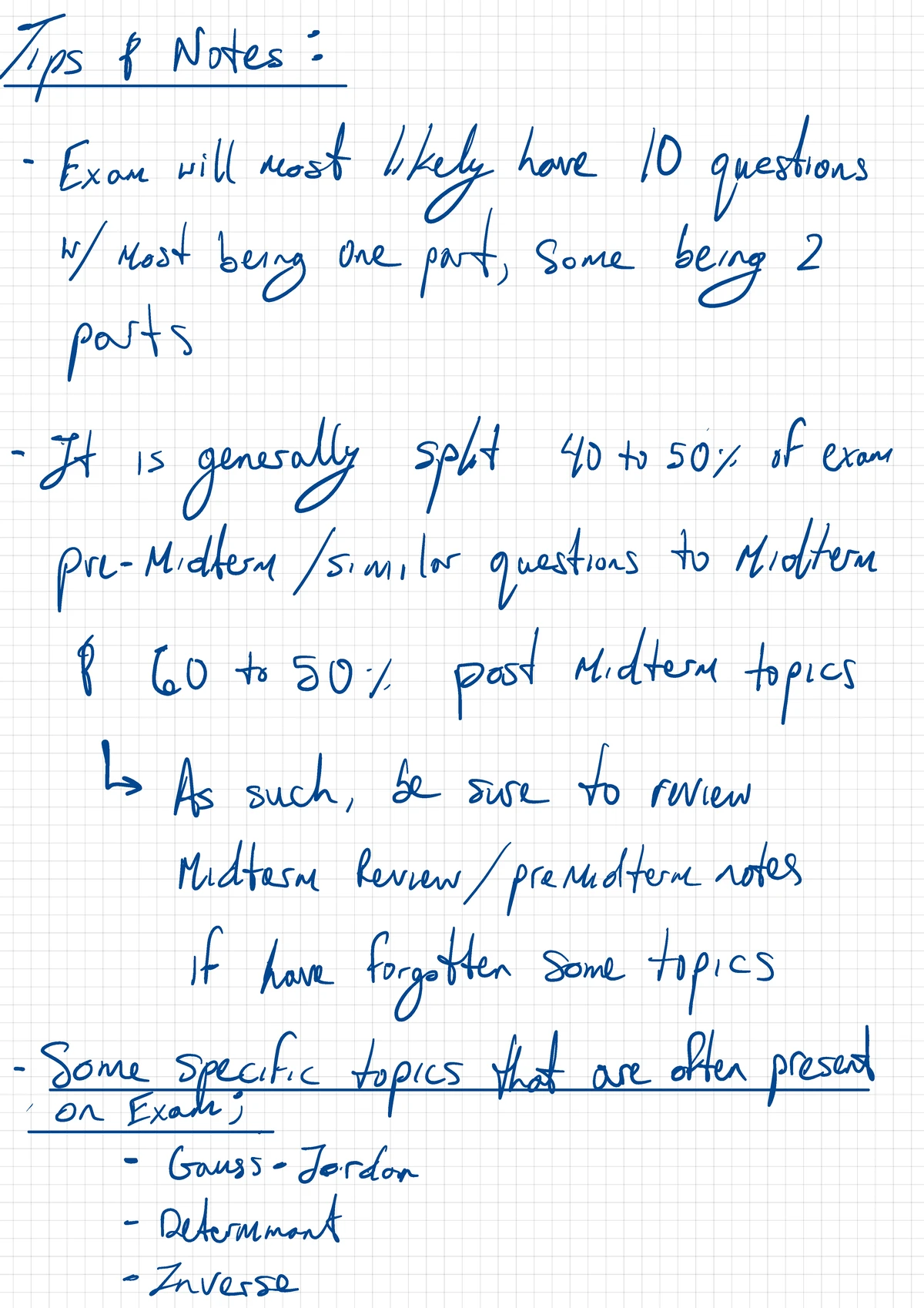 MATH 204 - Param Values and Solution Cases Analysis - Studocu
