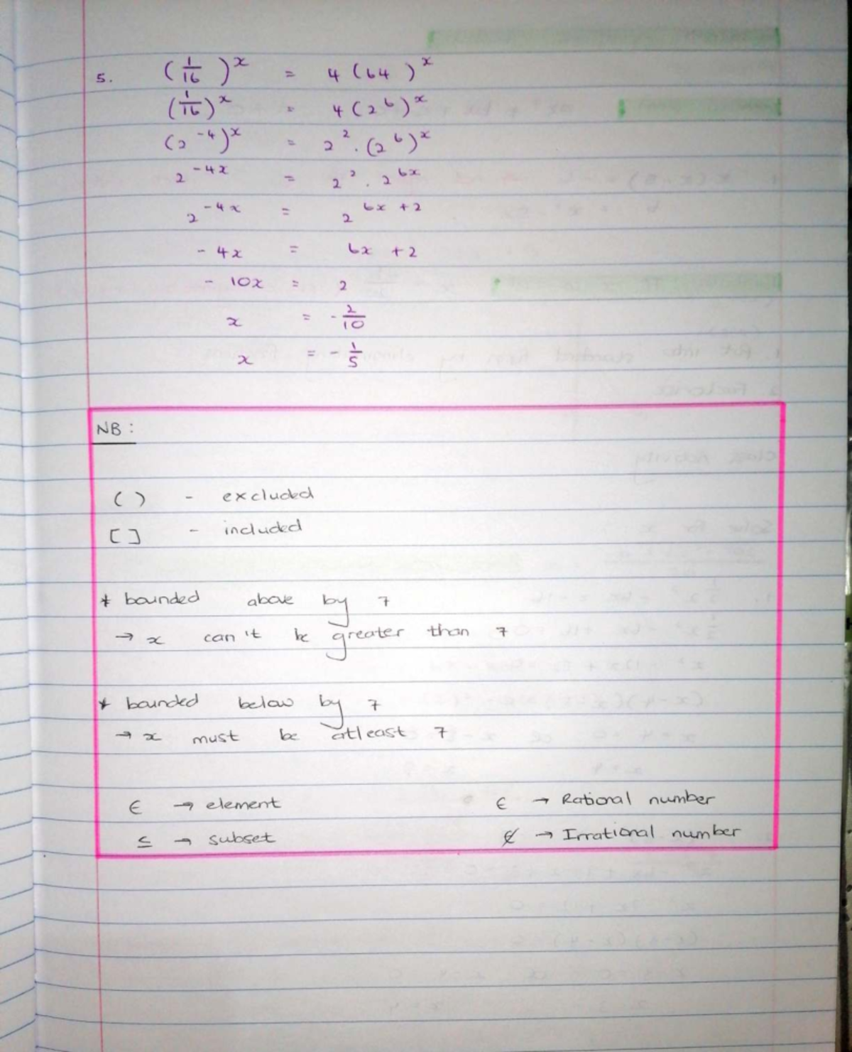 Maths 130 Lecture Notes Summary on Sets and Rational Numbers - Studocu
