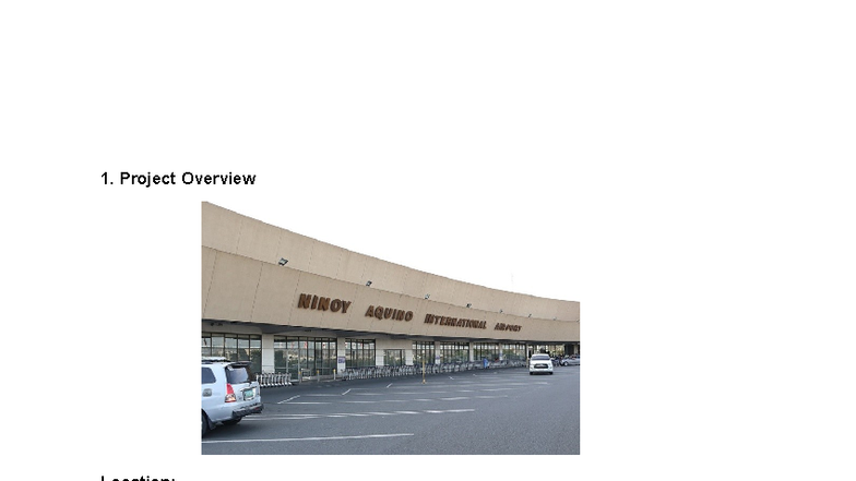 Case Study: NAIA Terminal 1 - Overview & Design Features - Studocu