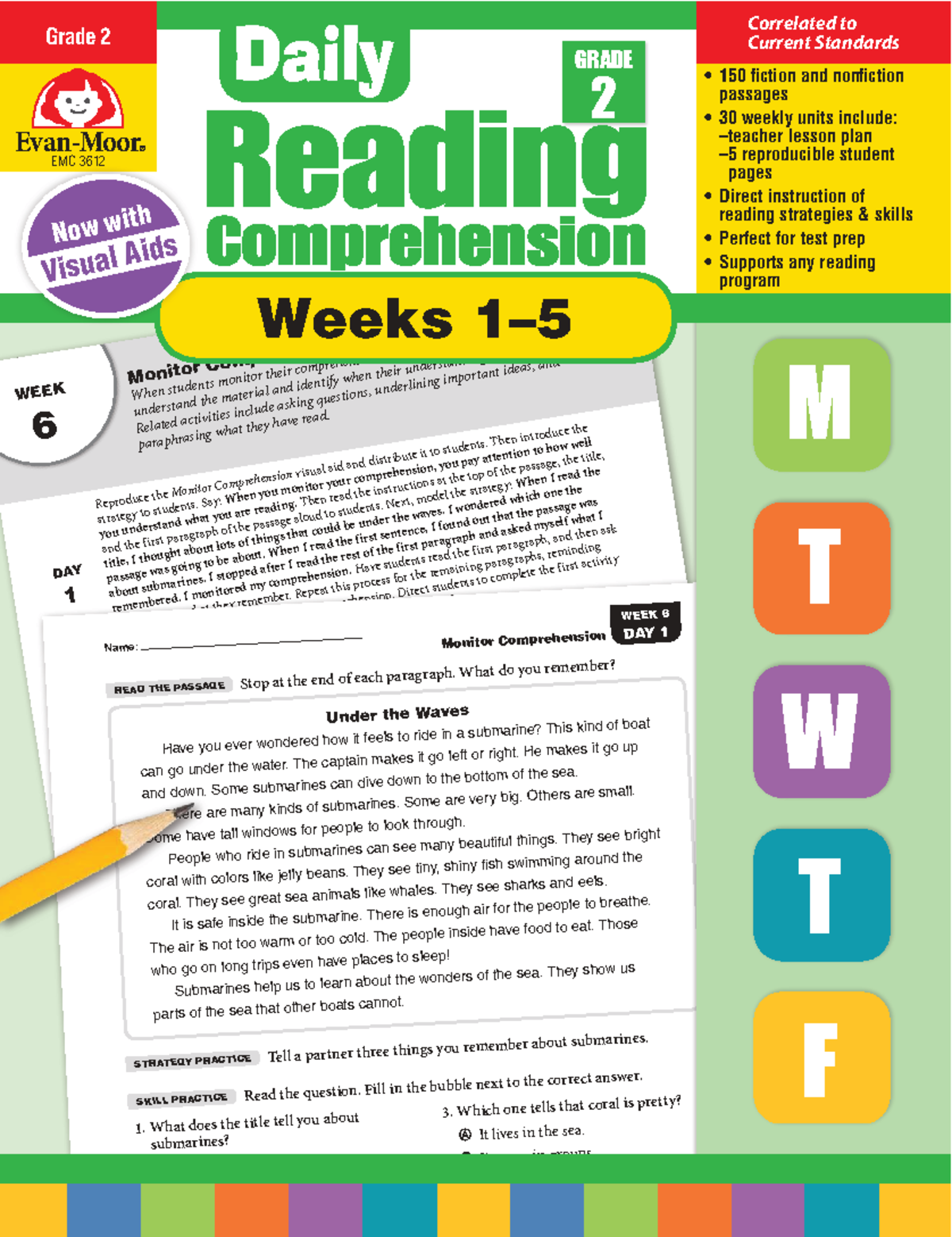 Daily Reading Comprehension for Grade 2: Weeks 1-15 EMC 3612 - Studocu