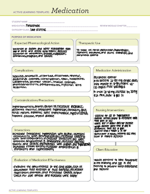 Active Learning Template Levothyroxine - ACTIVE LEARNING TEMPLATES ...
