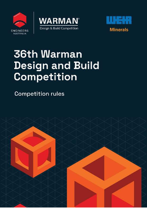 2025 Warman Design and Build Competition Rules Overview and Guidelines ...