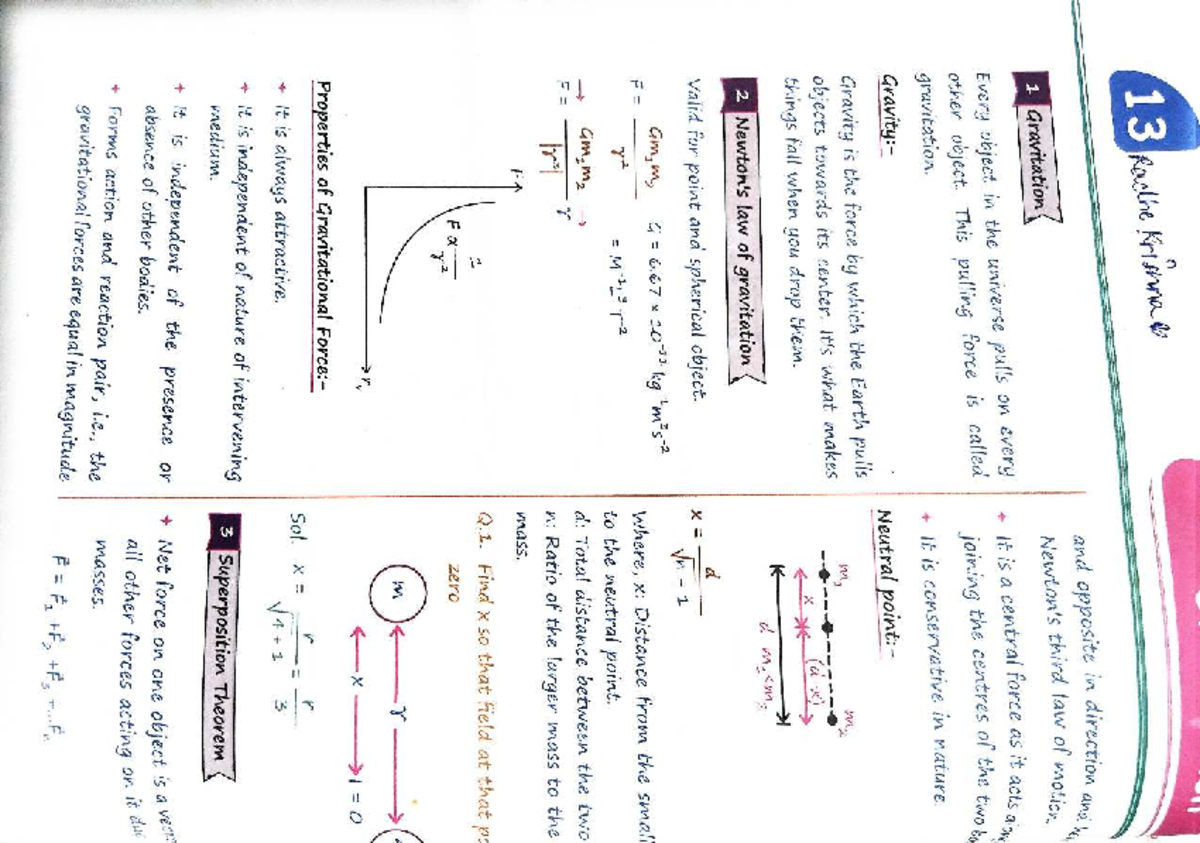 Gravity - Understanding Gravitational Forces and Motion (PHYS 101) - Studocu