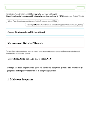 CNS LAB Manual III CSE II SEM - INDEX S. TOPIC PAGE NUMBER 1 Write a C ...