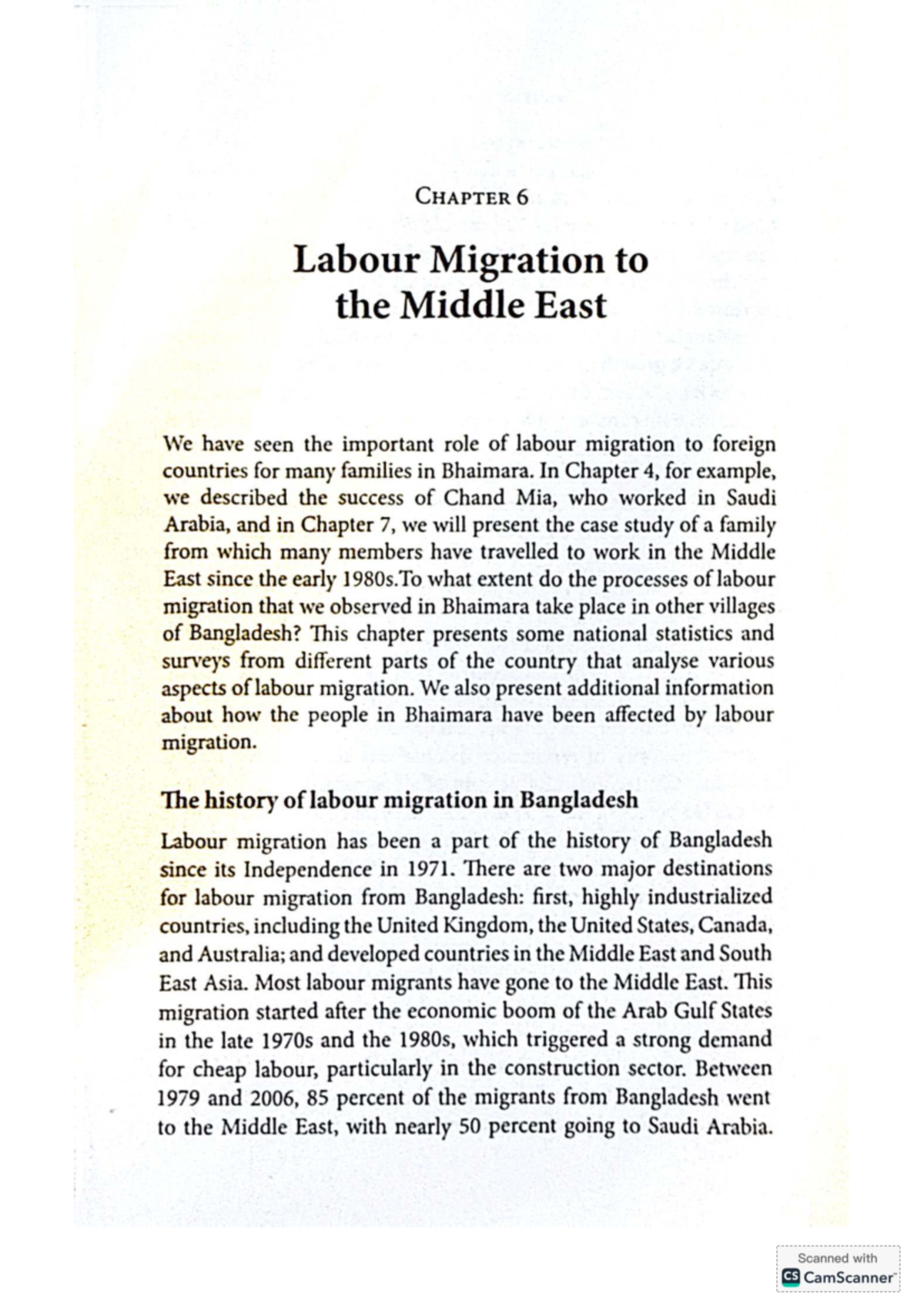 CHAPTER 6: Labour Migration to the Middle East - Insights from Bhaimara ...
