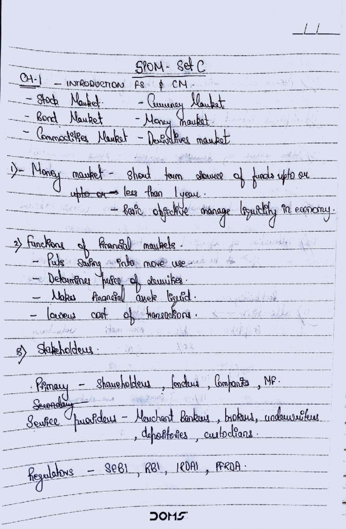 SET C - Comprehensive Study Guide - Studocu