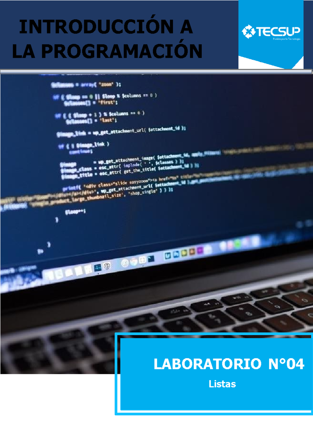 LAB 04: Listas en Python - Introducción a la Programación - Studocu