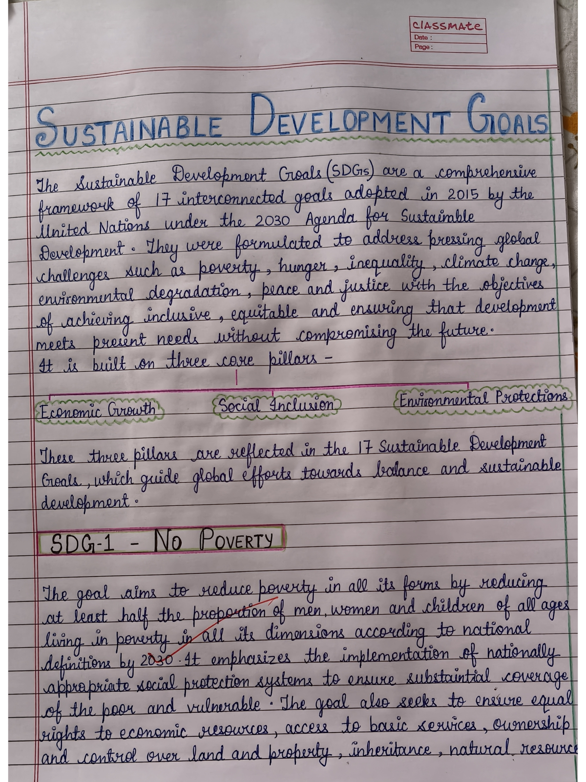 SUSTAINABLE DEVELOPMENT GOALS: A Comprehensive Overview (SDG 2030 ...