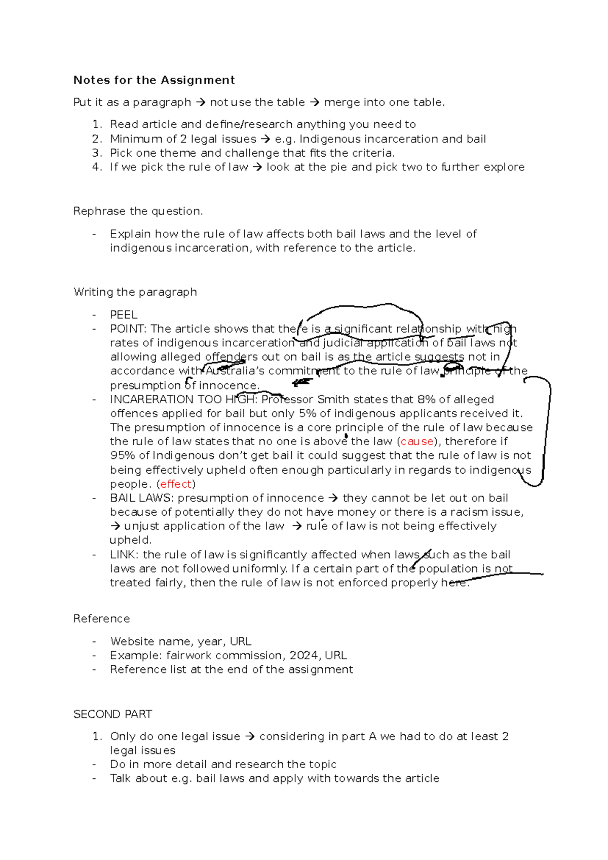 Year 11 Law Reform Notes: One Punch & Lockout Laws Analysis - Studocu