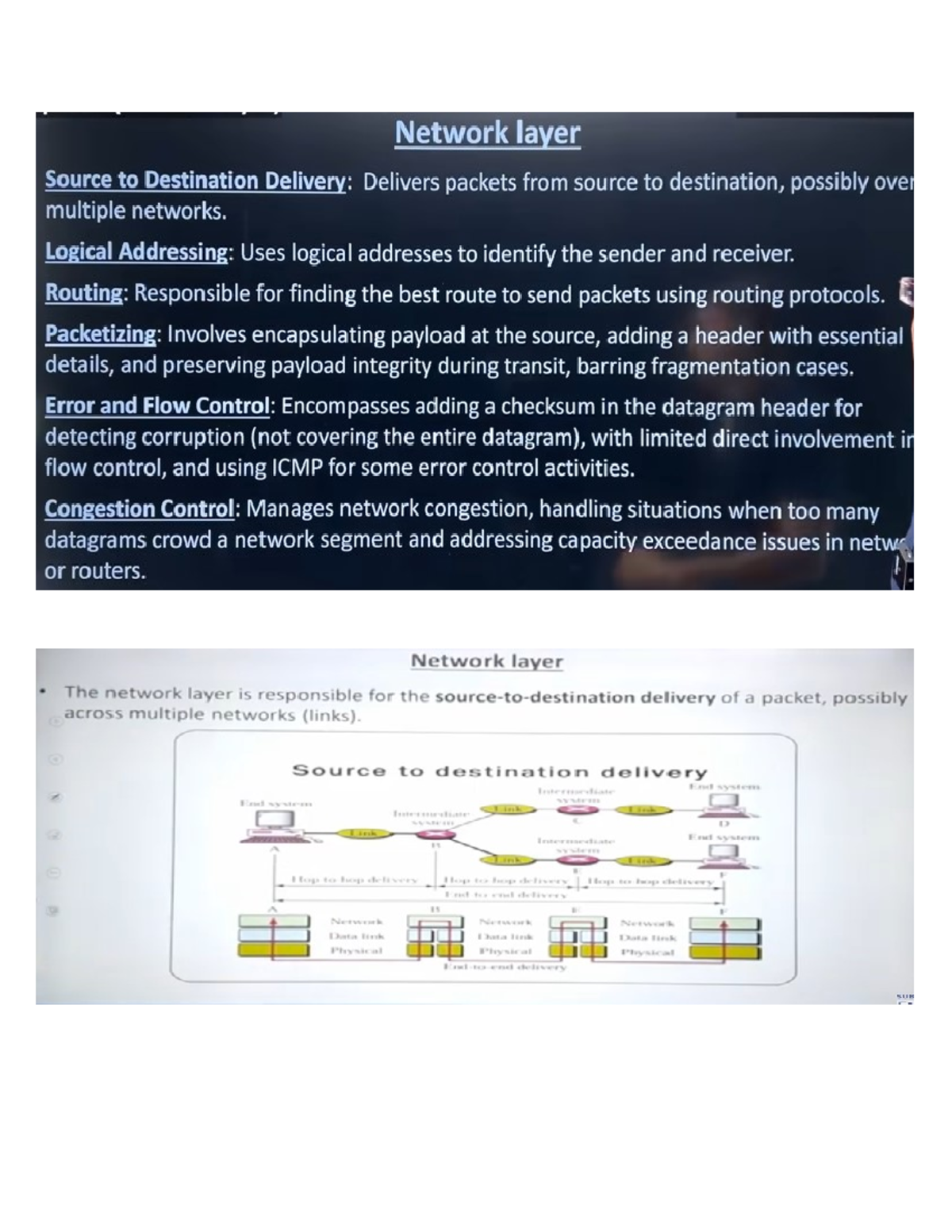 Unit-3: Network Layer Concepts and Protocols Overview - Studocu