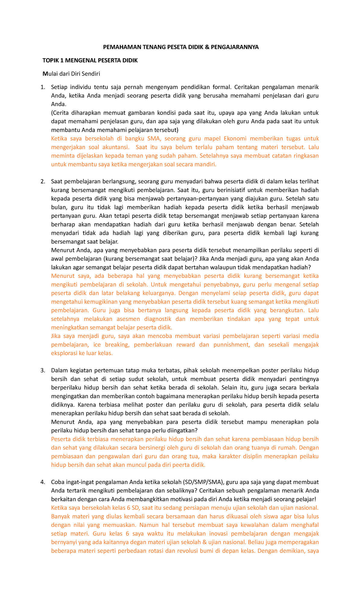 LMS PPD Topik 1: Mengenal Peserta Didik dan Strategi Pembelajaran ...