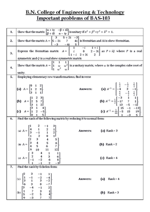 COA Notes UNIT-3 - Instruction Types Unit-III Control Unit The basic ...