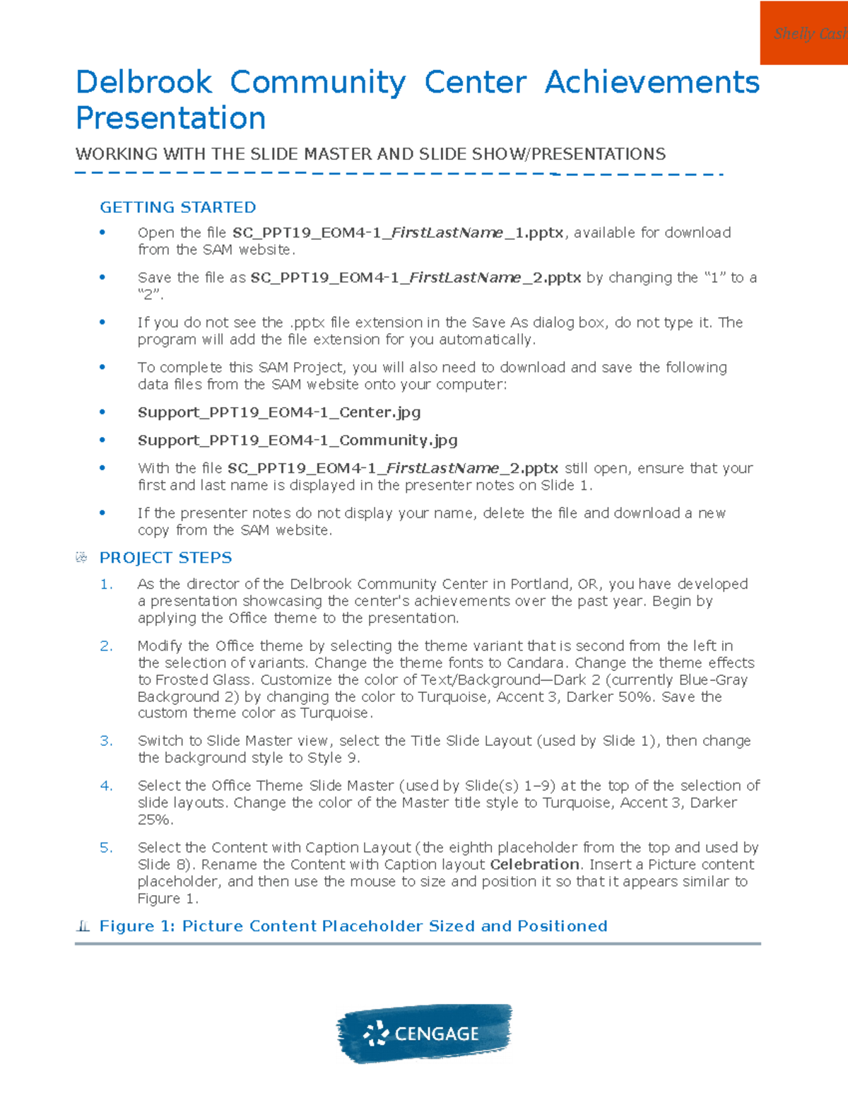 Delbrook Community Center Achievement Presentation SC PPT19 EOM4-1 ...