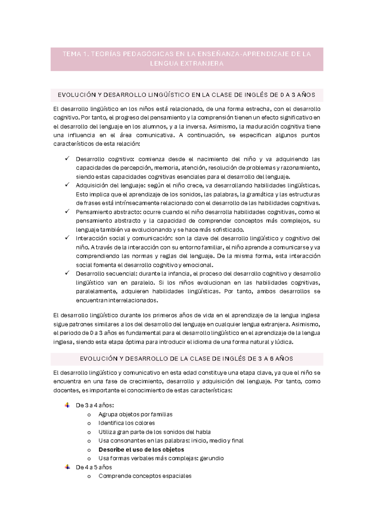 Didáctica de la lengua inglesa - TEMA 1. TEORÍAS PEDAGÓGICAS EN LA ...