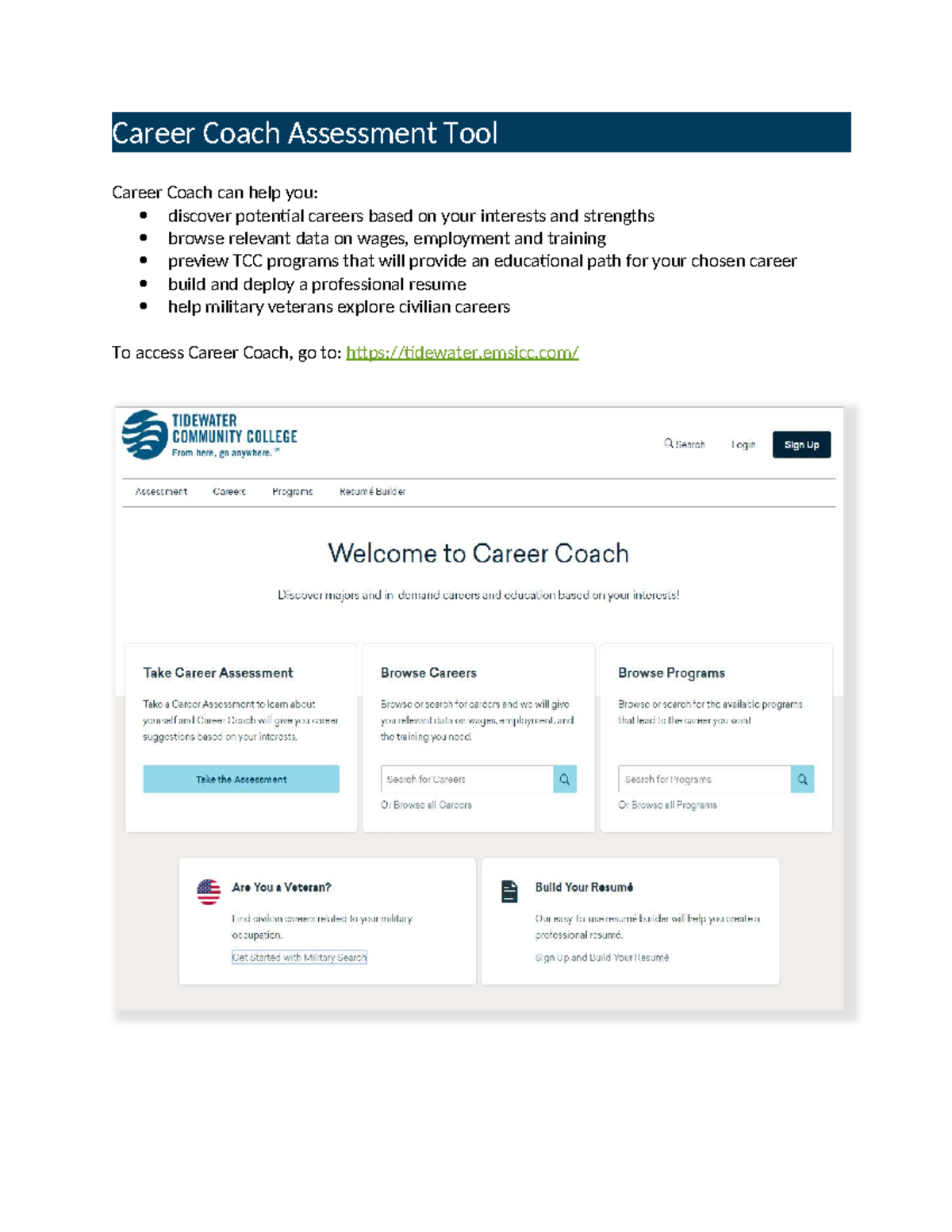 Emsi Career Coach Interest Inventory Assignment Guide - Studocu