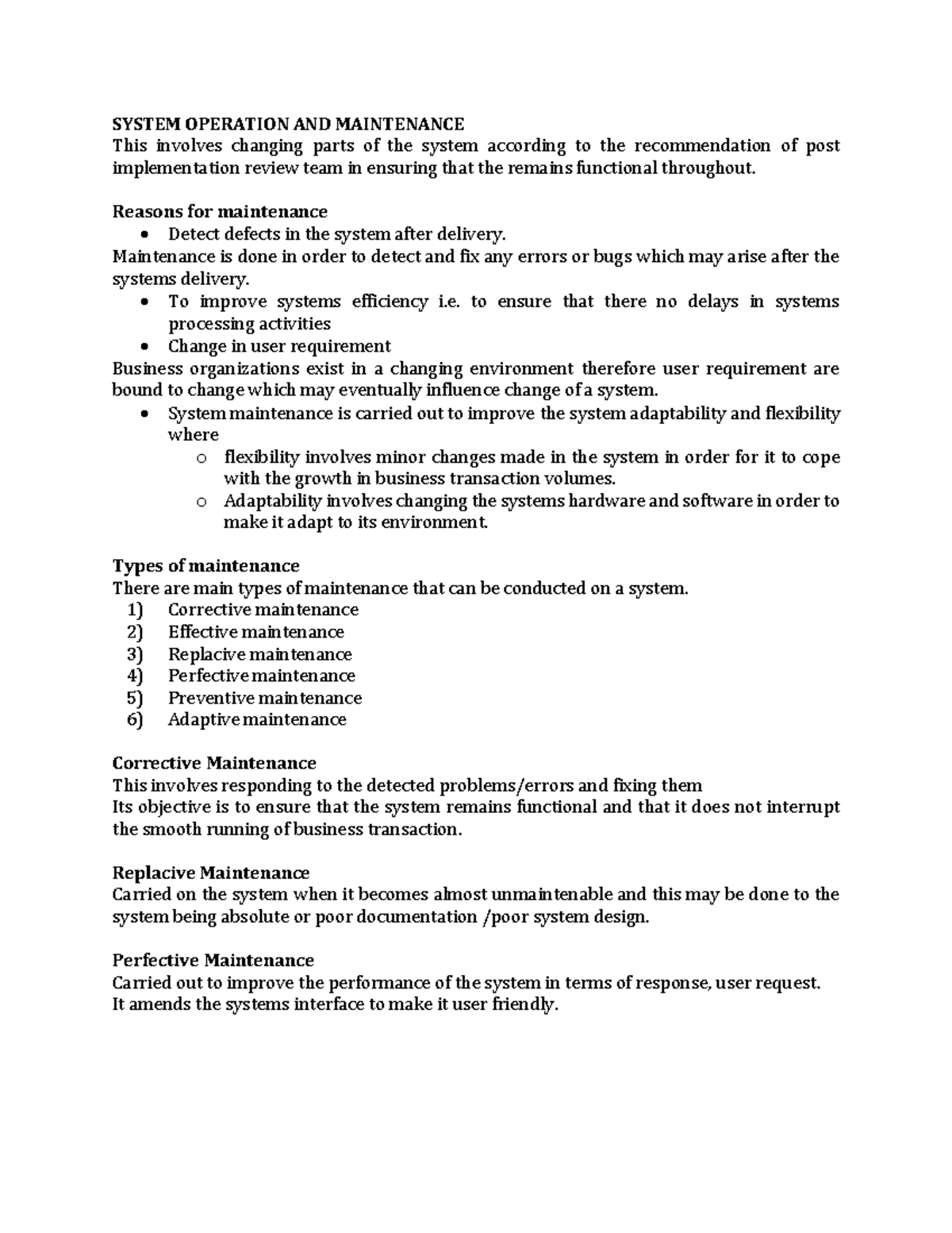 System Operation & Maintenance: Importance & Types in IT Management ...