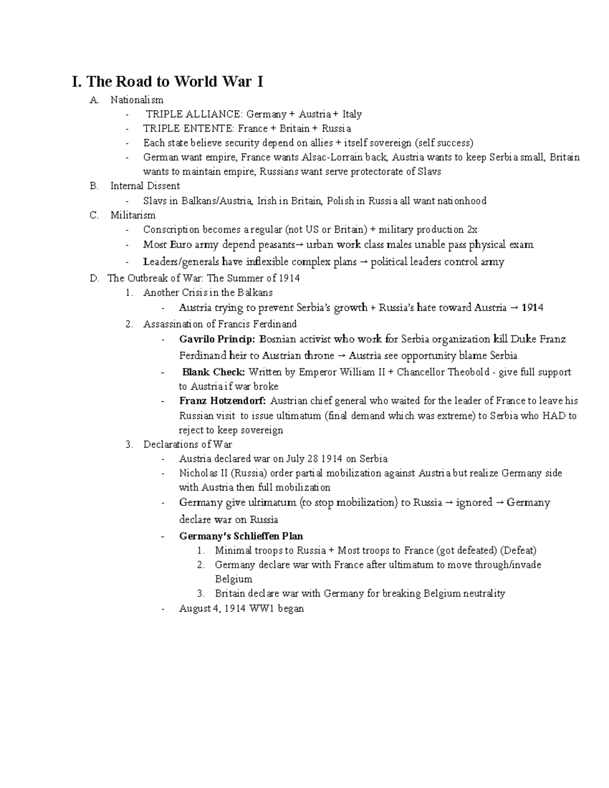 World History 1914-1945: Analyze WWI, Revolutions, & Rise of ...