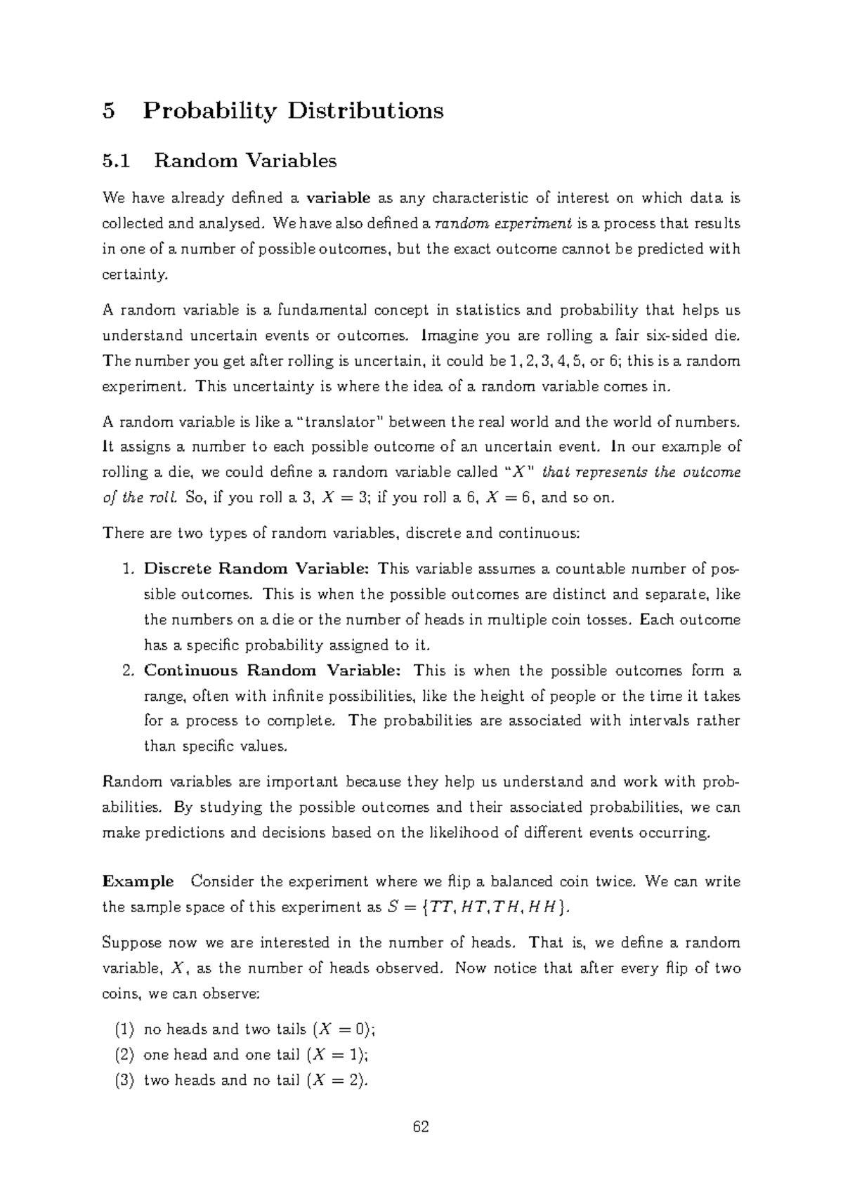 Unit 5: Probability Distributions and Random Variables - Studocu