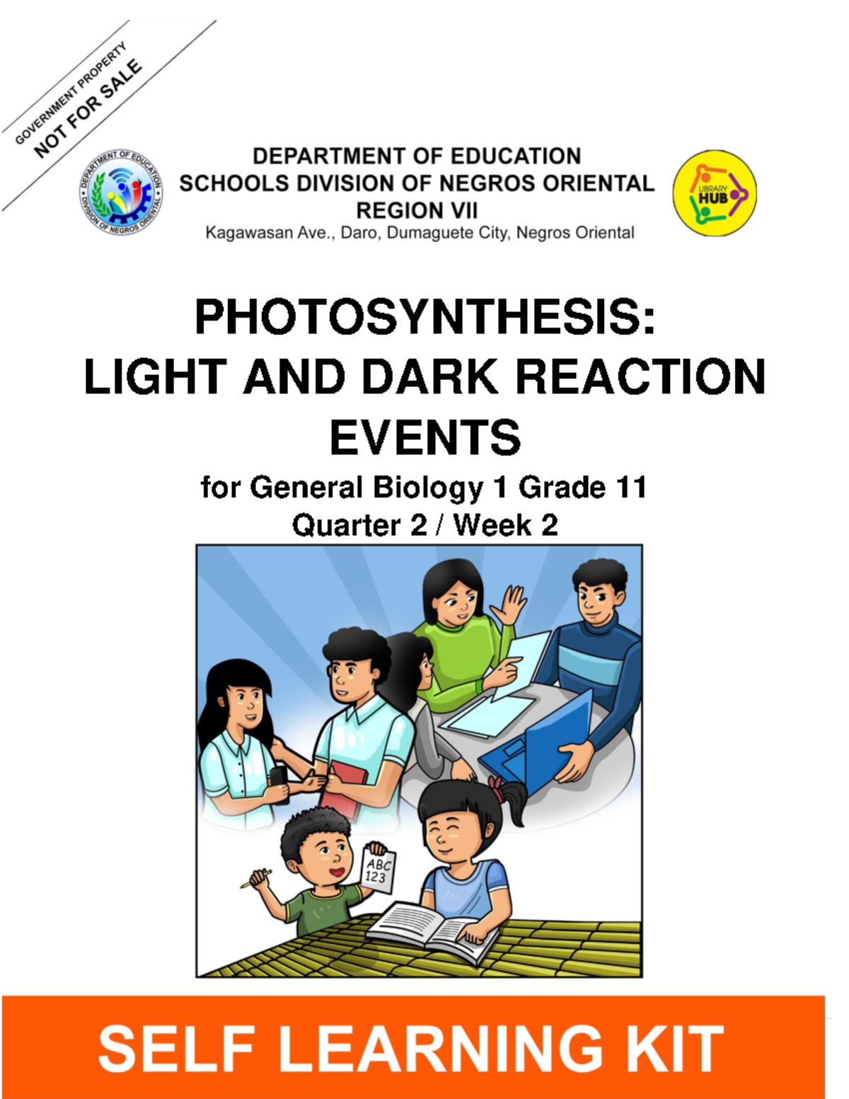 General Biology 1 - Q2 - Photosynthesis Lesson: Light & Dark Reactions ...