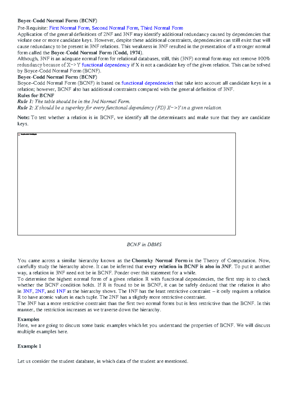 Boyce-Codd Normal Form - However, despite these additional constraints ...