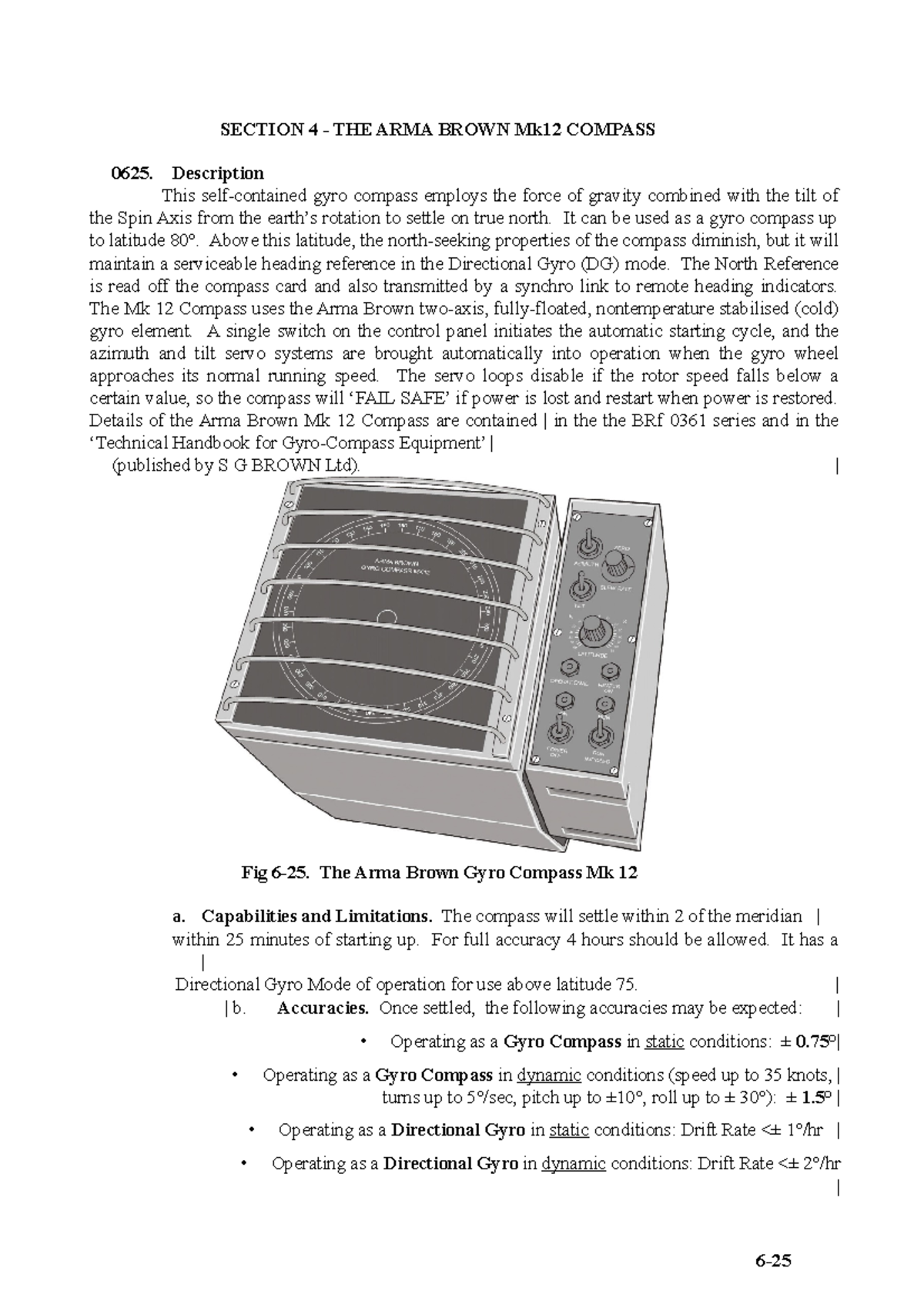 BR 45 Volume 3: Chapter 6, Section 4 - Overview of the Arma Brown Mk12 ...