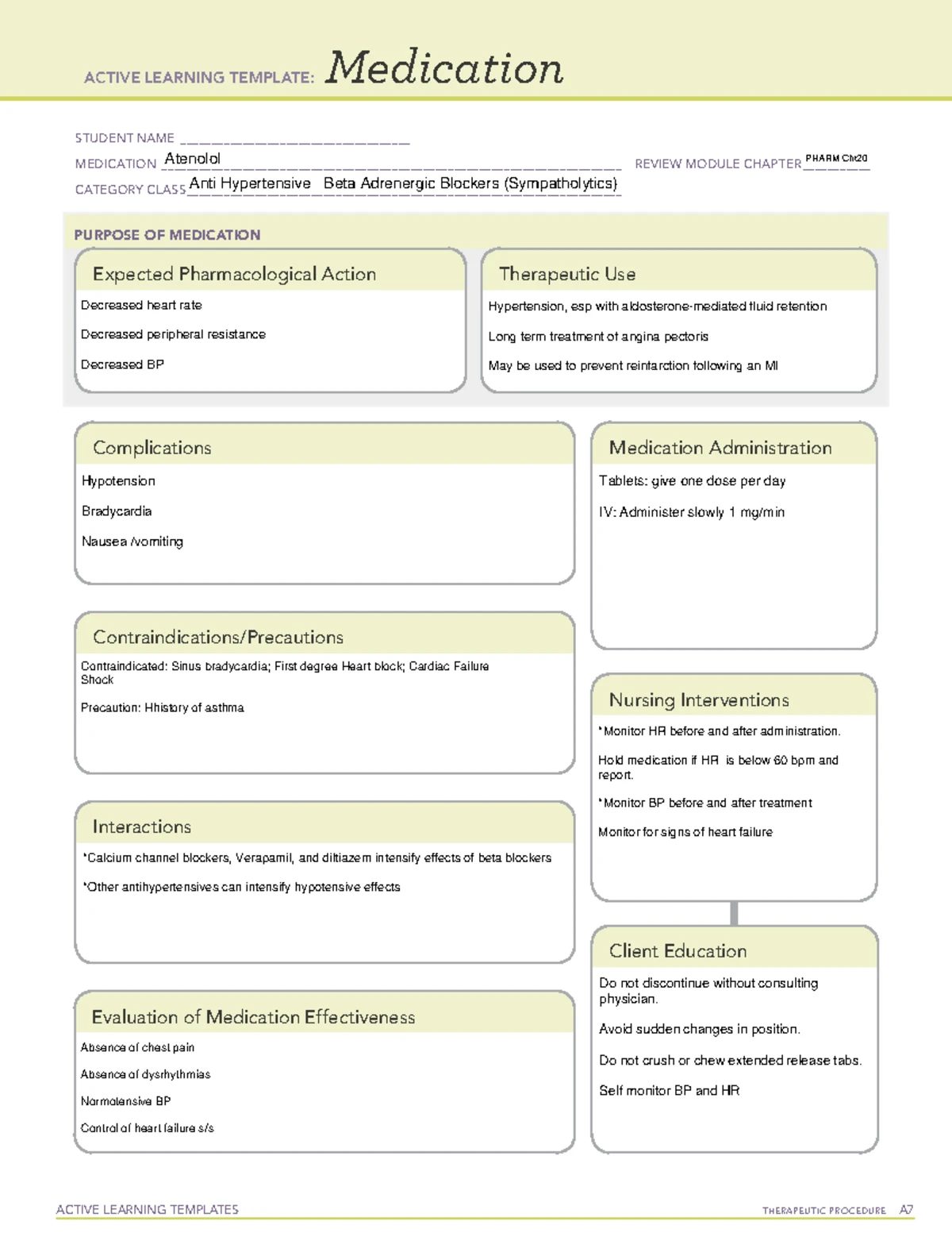 Ibuprofen - ACTIVE LEARNING TEMPLATE: - ACTIVE LEARNING TEMPLATES ...