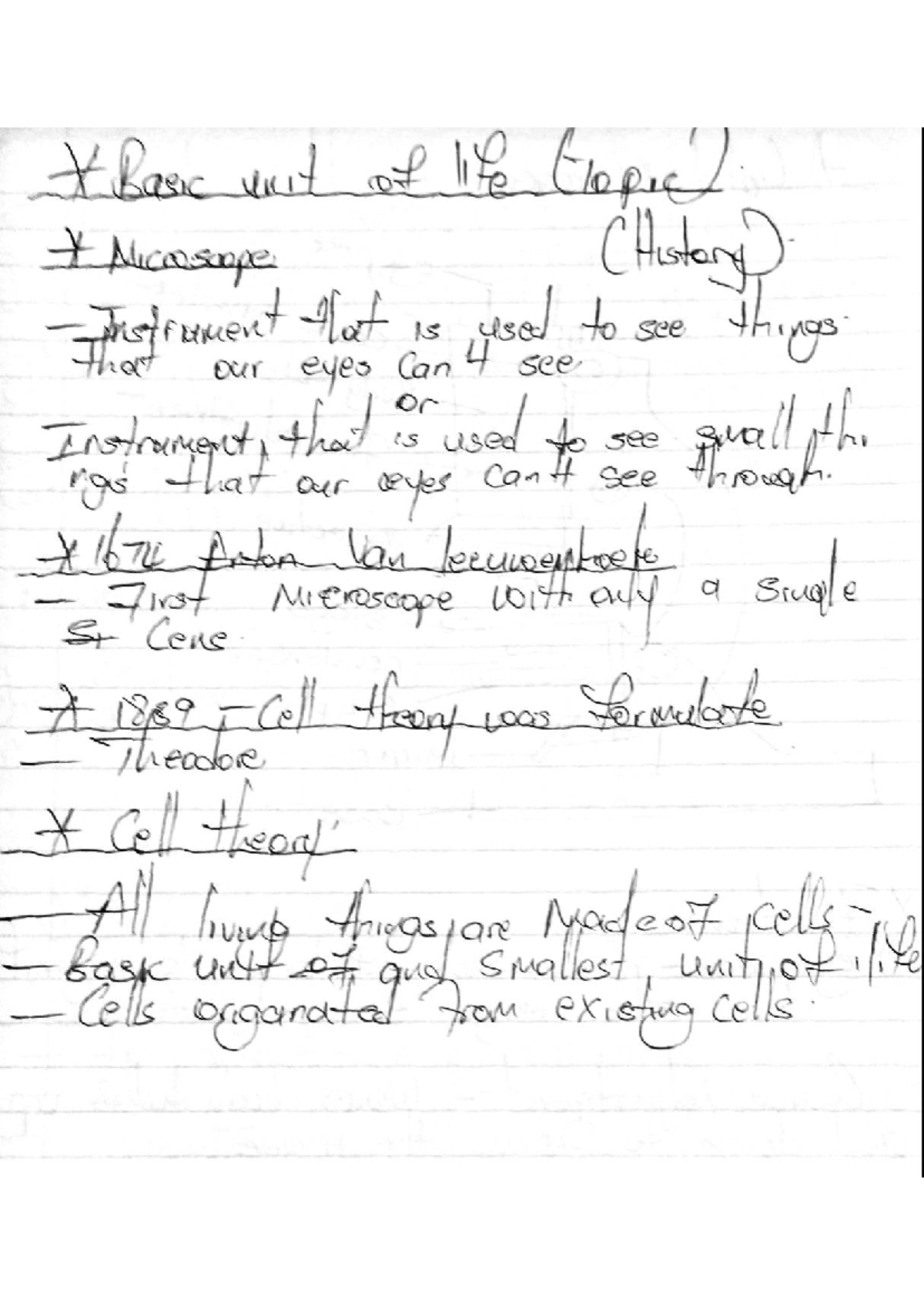 Gr10 LFSC: The Basic Unit of Life - Microscope History & Functions ...