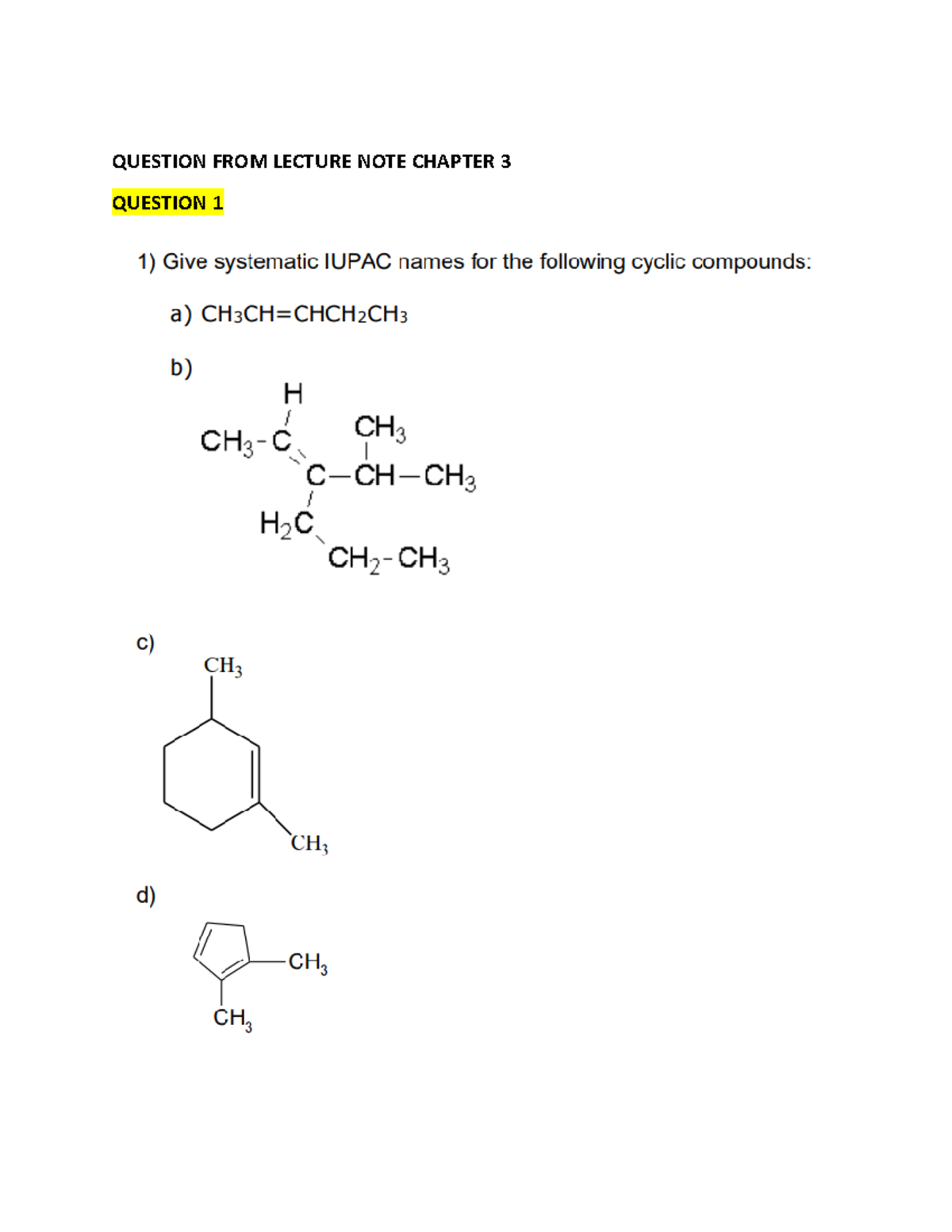 Tutorial 3 - EDIT2 - QUESTION FROM LECTURE NOTE CHAPTER QUESTION ...