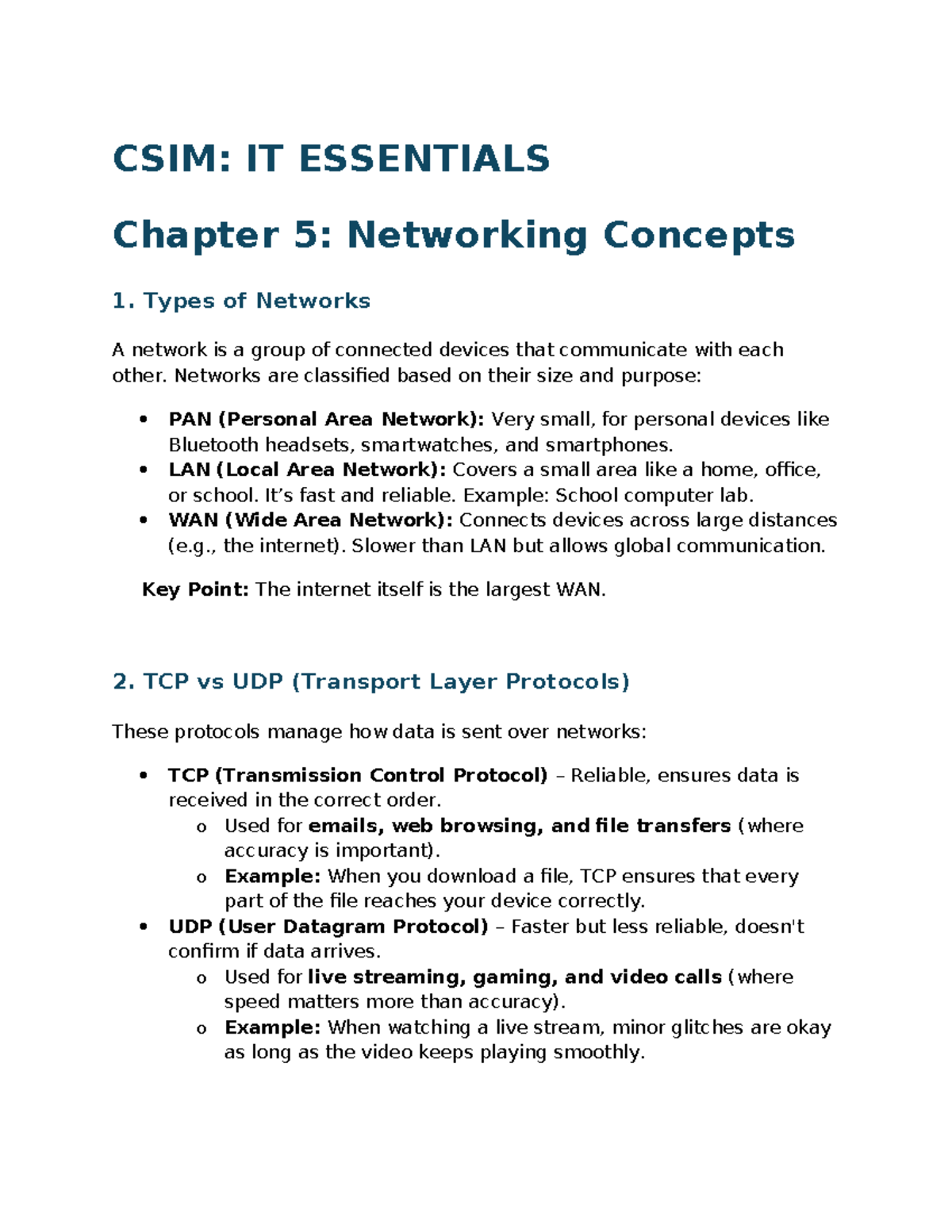 CSIM, WMD & JAVA 2: Summaries & Notes on Web & Multimedia Development ...