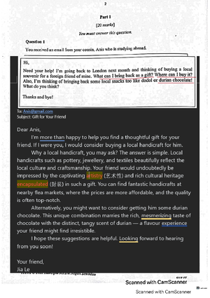 English File 4e Advanced WB answer key - 1A 1 VOCABULARY FROM LISTENING ...