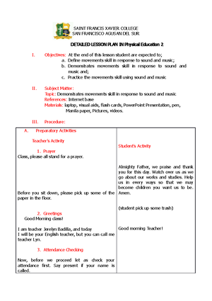 Weekly 1 Final English 3- Synonyms AND Antonyms - Detailed Lesson Plan ...