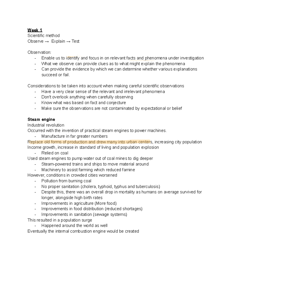 Midterm Notes for Scientific Inquiry (Weeks 1-6) - Studocu