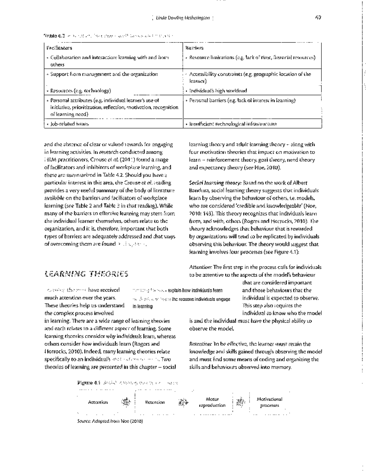 Learning Theories: Facilitators and Barriers in Workplace Learning ...