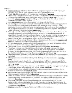 MM Testbank Chapter 6,7,9 - Marketing Management, 15e (Kotler) Chapter ...