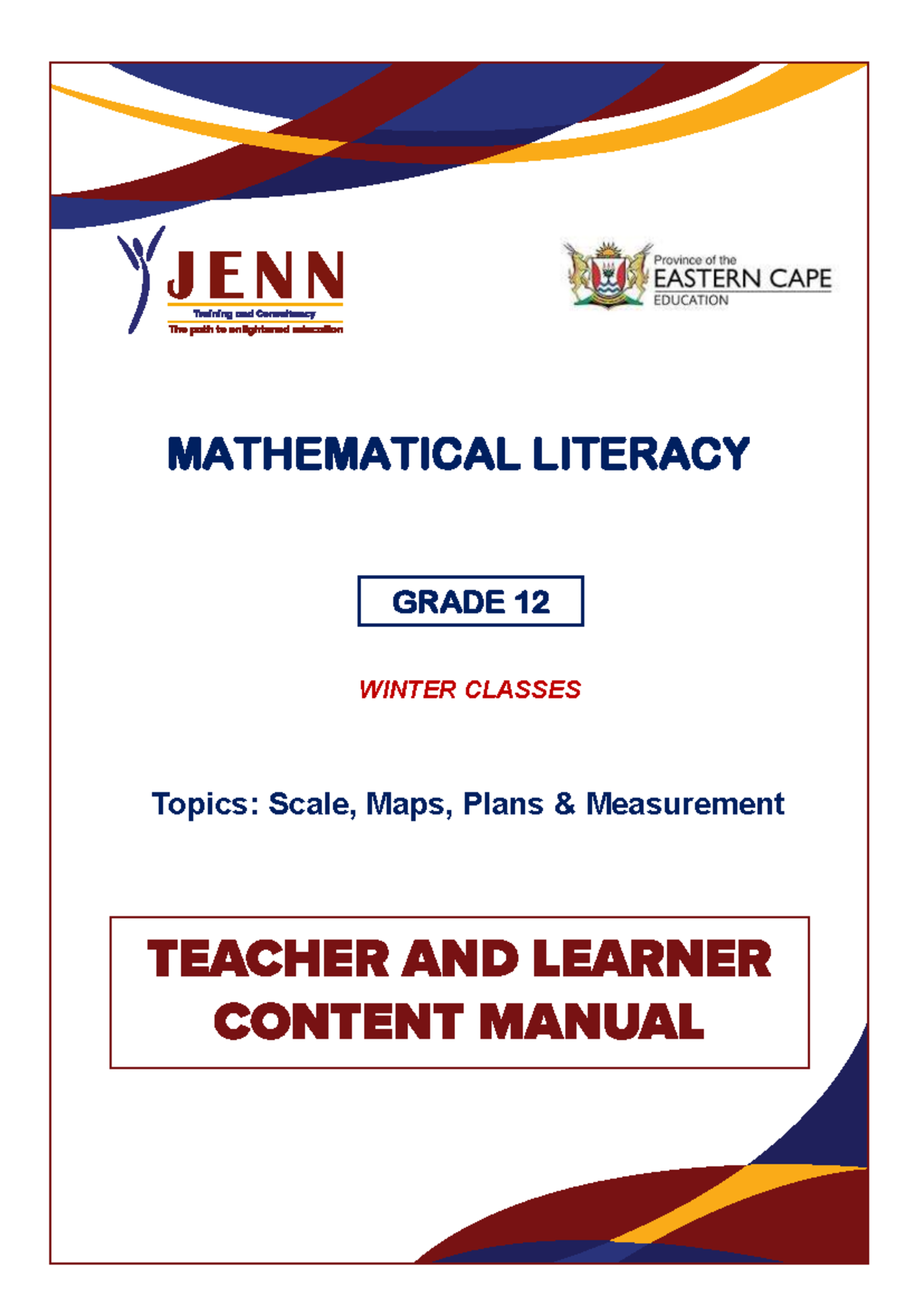Mathematical Literacy G12: Exam Guide on Scales, Maps & Measurement ...