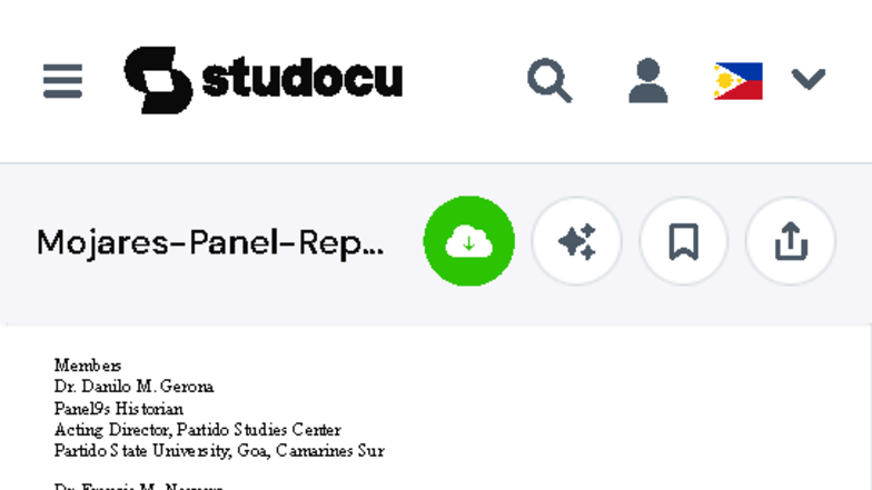 Mojares Panel Report: Final Insights on Butuan-Limasawa Controversy ...