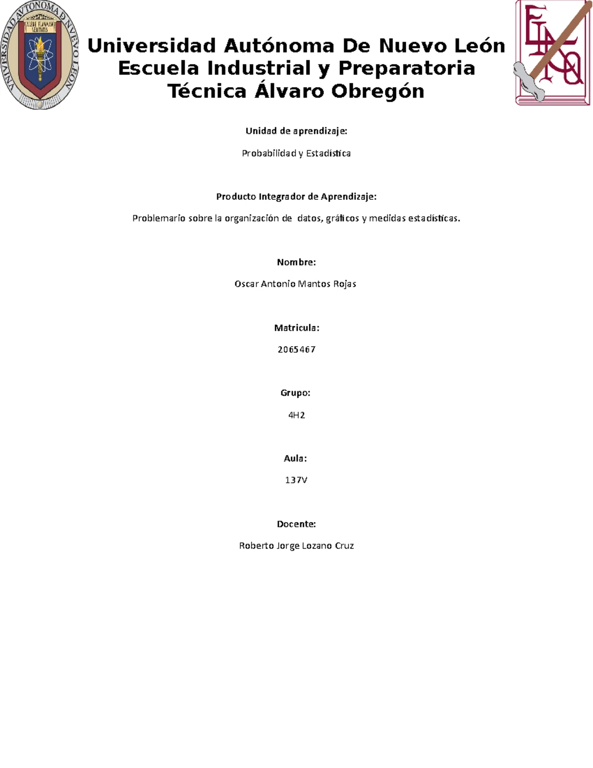 Tipos de Eventos y Probabilidades en Matemáticas - Studocu