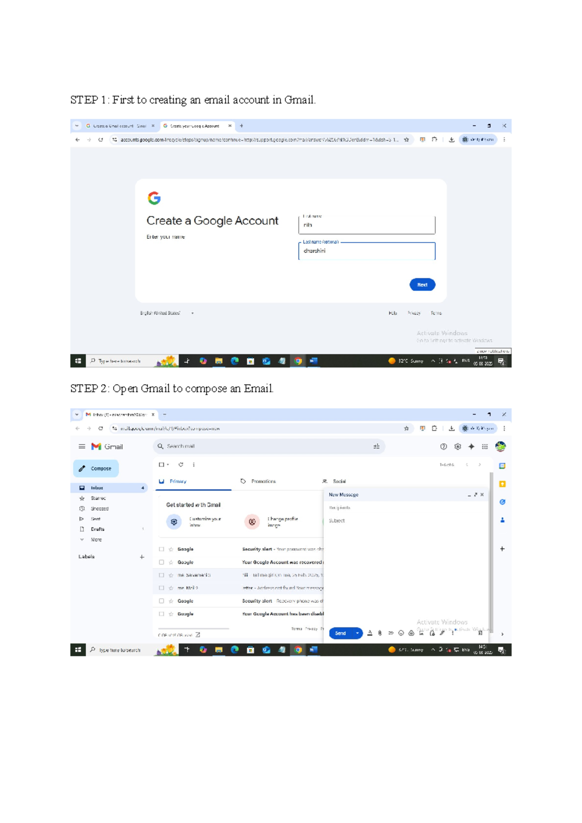 Internet Basic Record - practical - Bachelor of Computer Application ...