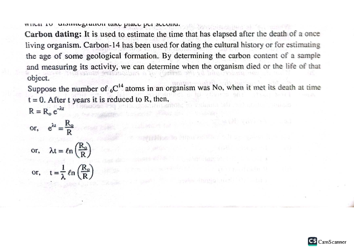 Carbon Dating: Understanding Its Role in Estimating Age of Organisms ...