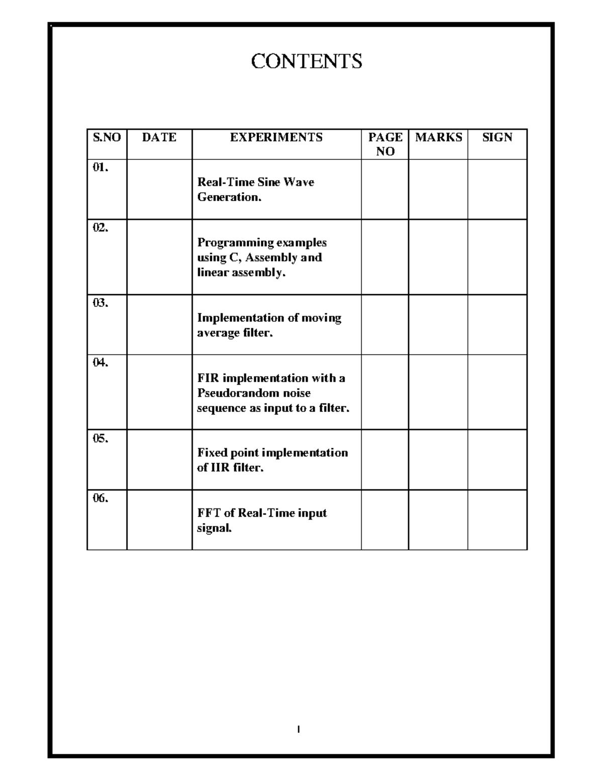 DSP Architecture Manual: TMS320C6713 Experimentation Guide - Studocu