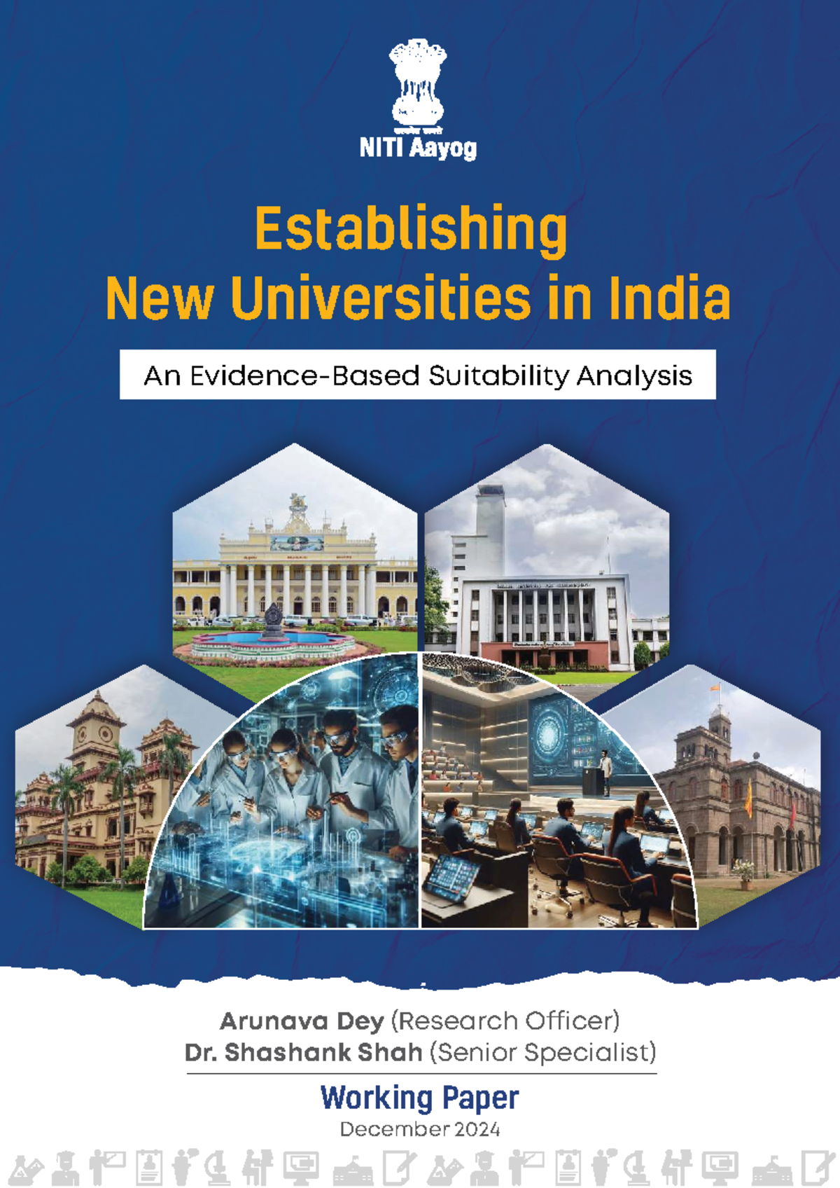 Establishing New Universities in India: Evidence-Based Suitability ...