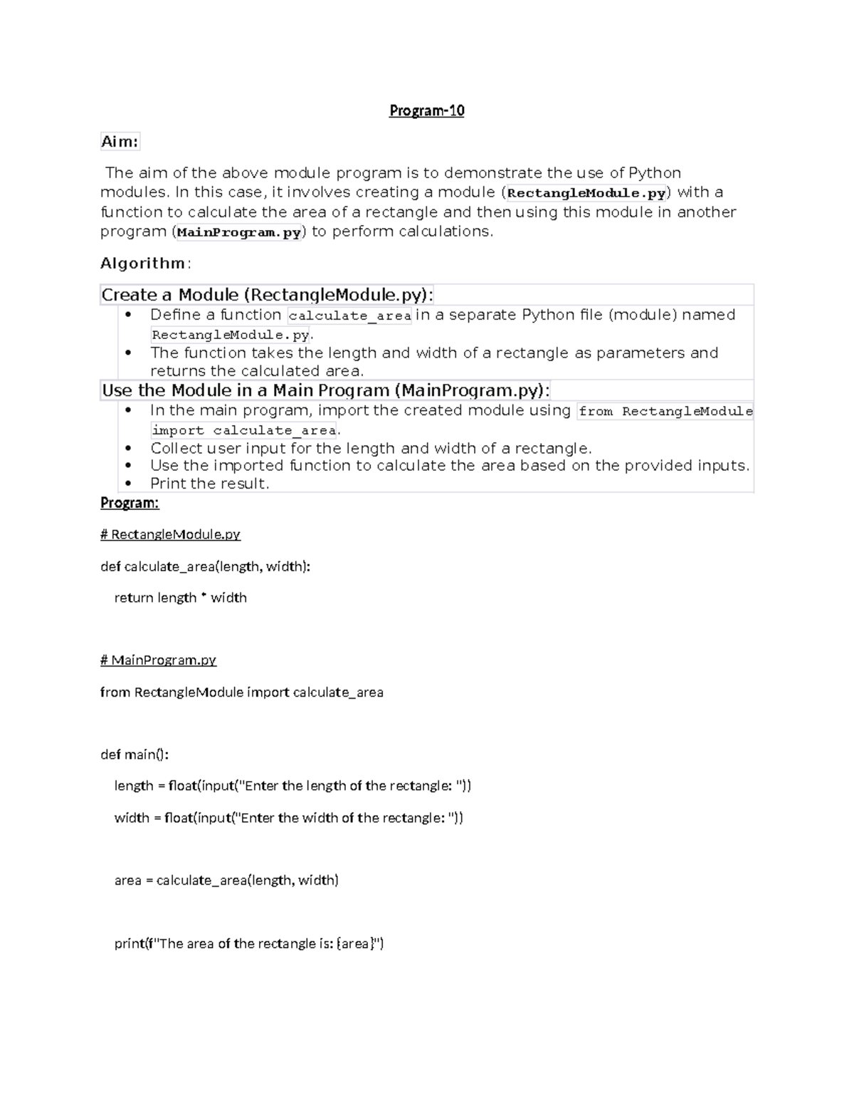 Python Programming Basics: Modules, Tuples, Dictionaries & Files - Studocu
