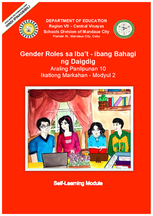 ESP Q4 -W1 - ESP 9 Quarter 4 - Edukasyon sa Pagpapakatao - Studocu