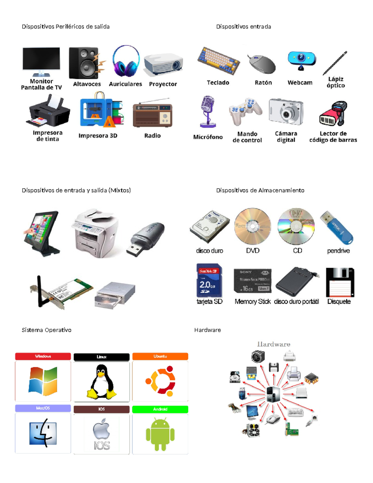 Dispositivos Mixtos De Entrada Y Salida