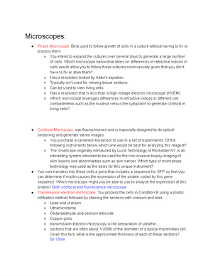 Problem Set 4 Spring 2025 - Problem Set 4 Principles of Cell Biology ...