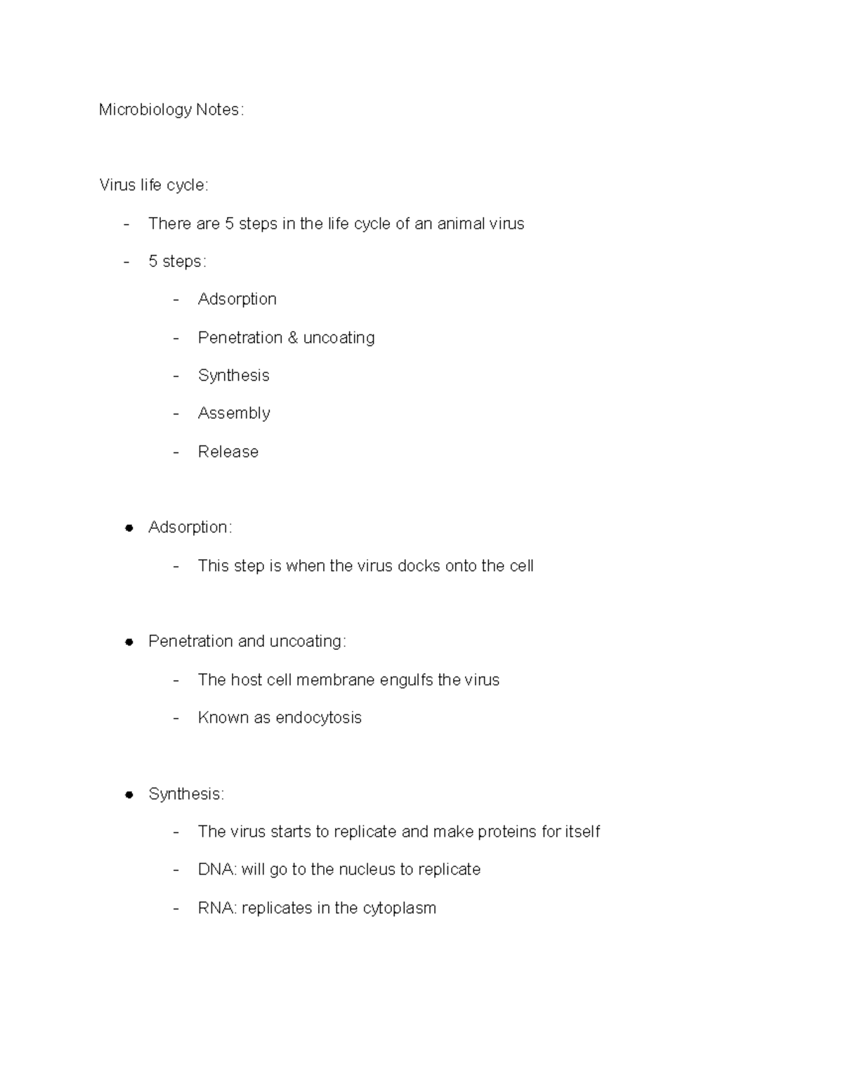 Microbiology Notes virus life cycle - Microbiology Notes: Virus life ...