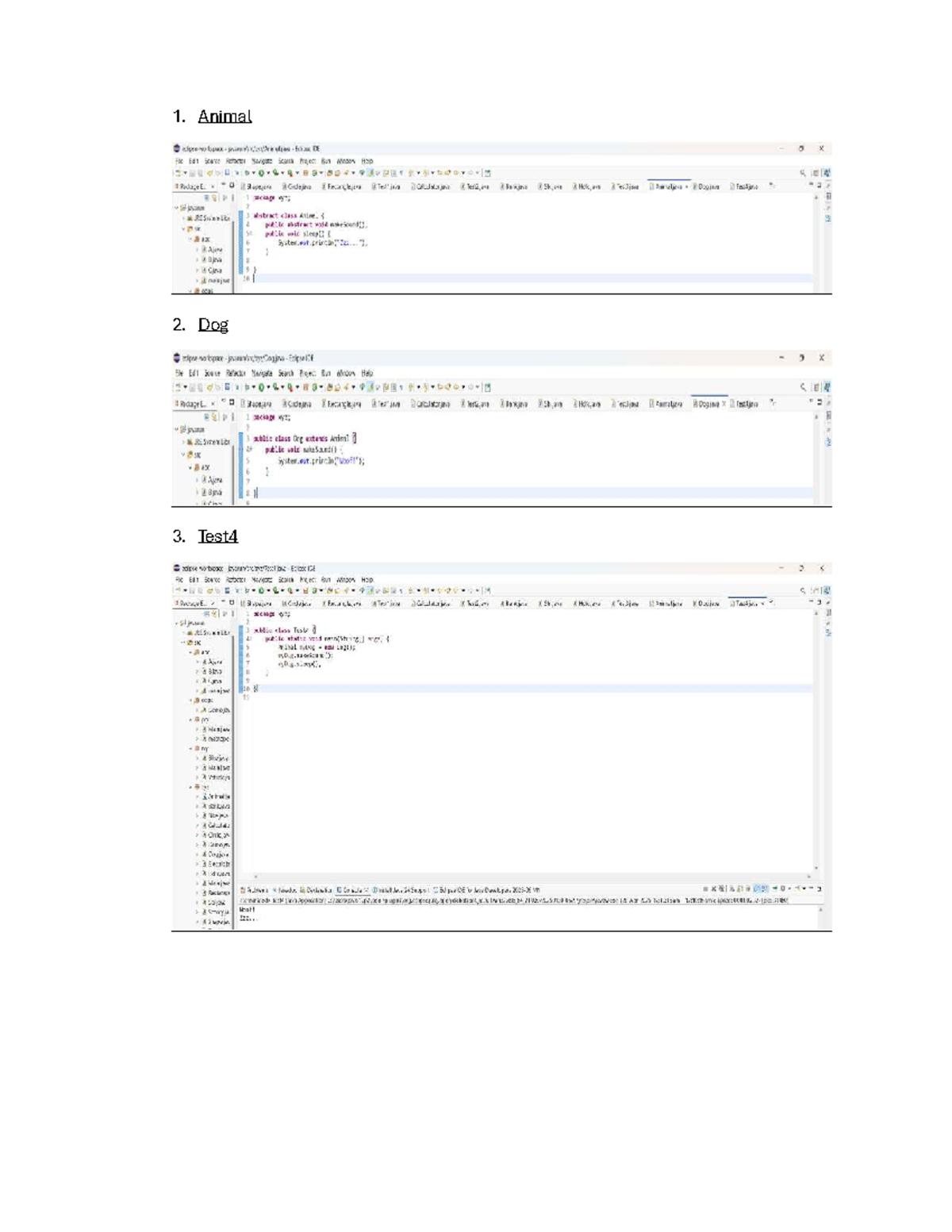 Abstract Class and Inheritance in Java: STC OOP Concepts - Studocu