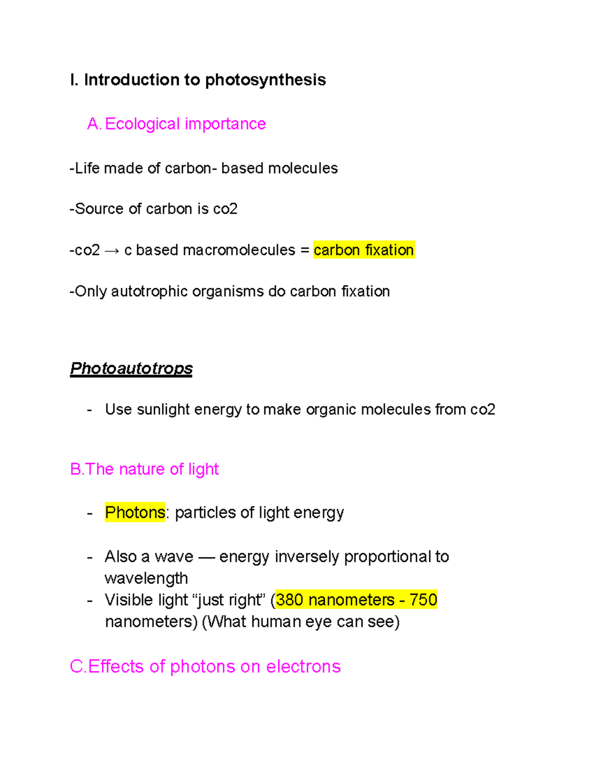 Photosynthesis Overview: Processes, Structures, and Importance (BIO101 ...