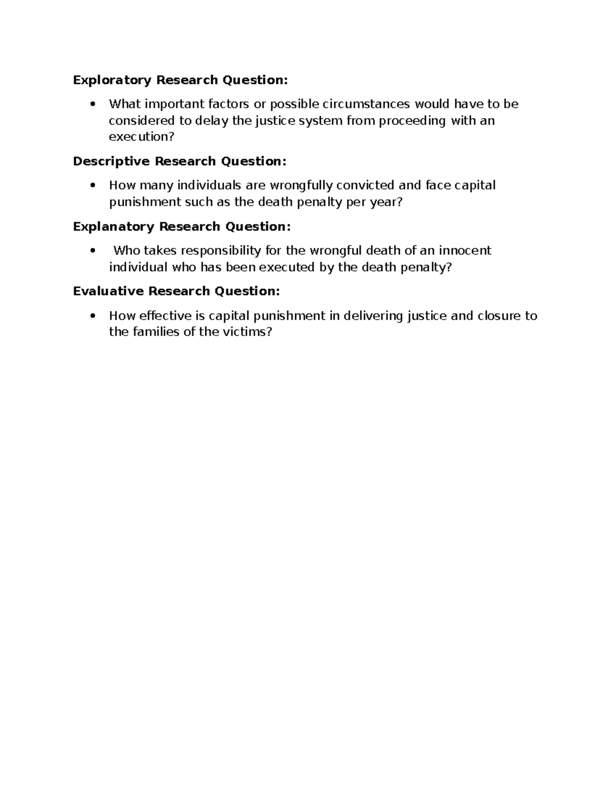 SCS-285 Module 5 Practice Activity - Exploratory Research Question ...